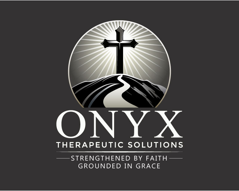 Logo Design for onyx therapeutic solutions Tagline: Strengthened by ...