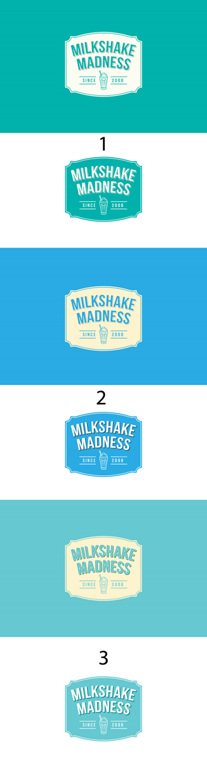Milkshake Madness | 67 Logo Designs for Milkshake Madness Since 2008