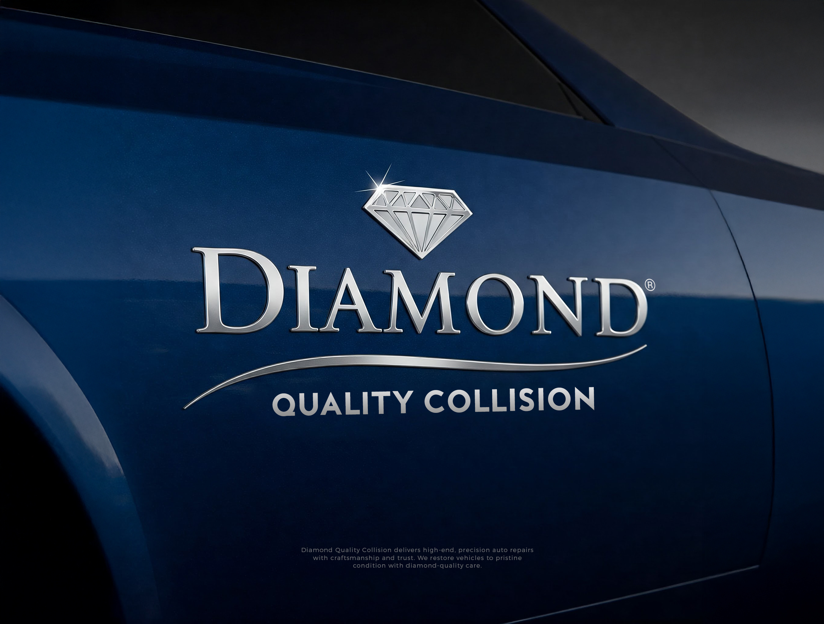 Modern, Professional, Automotive Collision Logo Design for Diamond ...