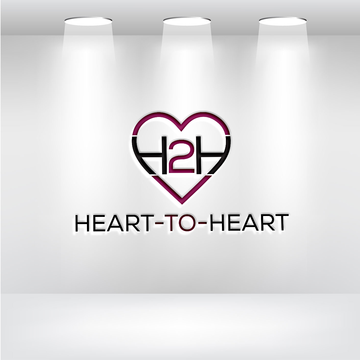 Modern, Elegant, academic research Logo Design for Heart-to-Heart by ...
