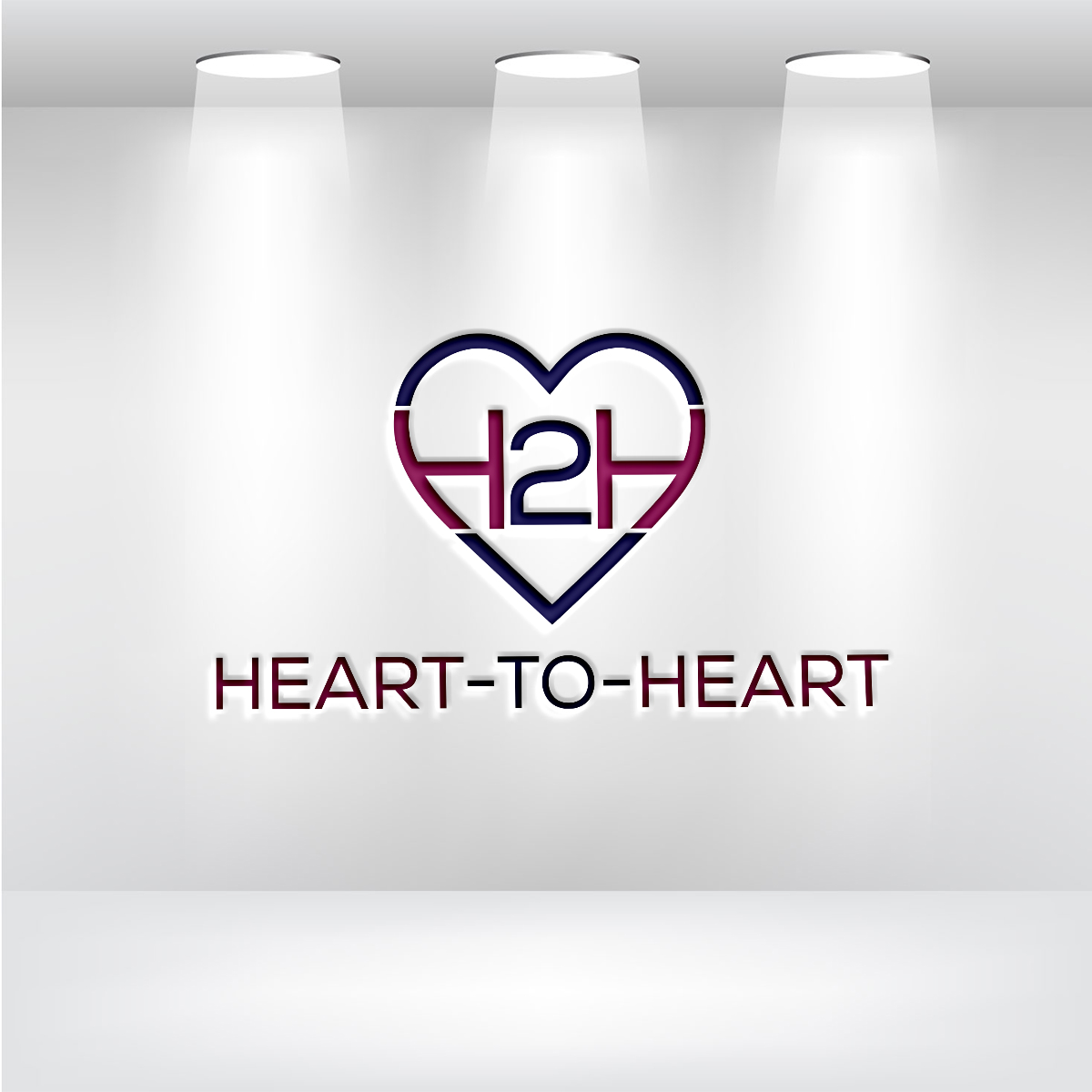 Modern, Elegant, academic research Logo Design for Heart-to-Heart by ...