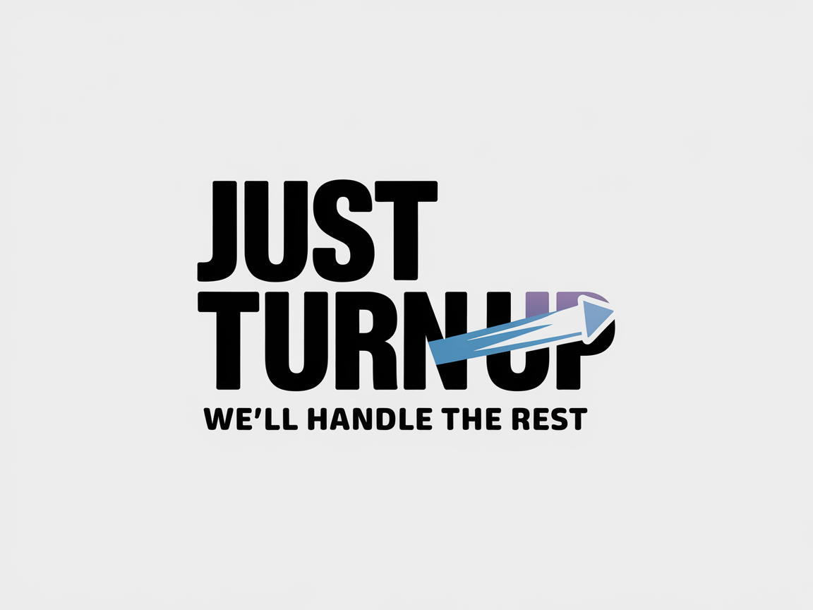 Logo Design for Just Turn Up by Mind Owl | Design #34678324