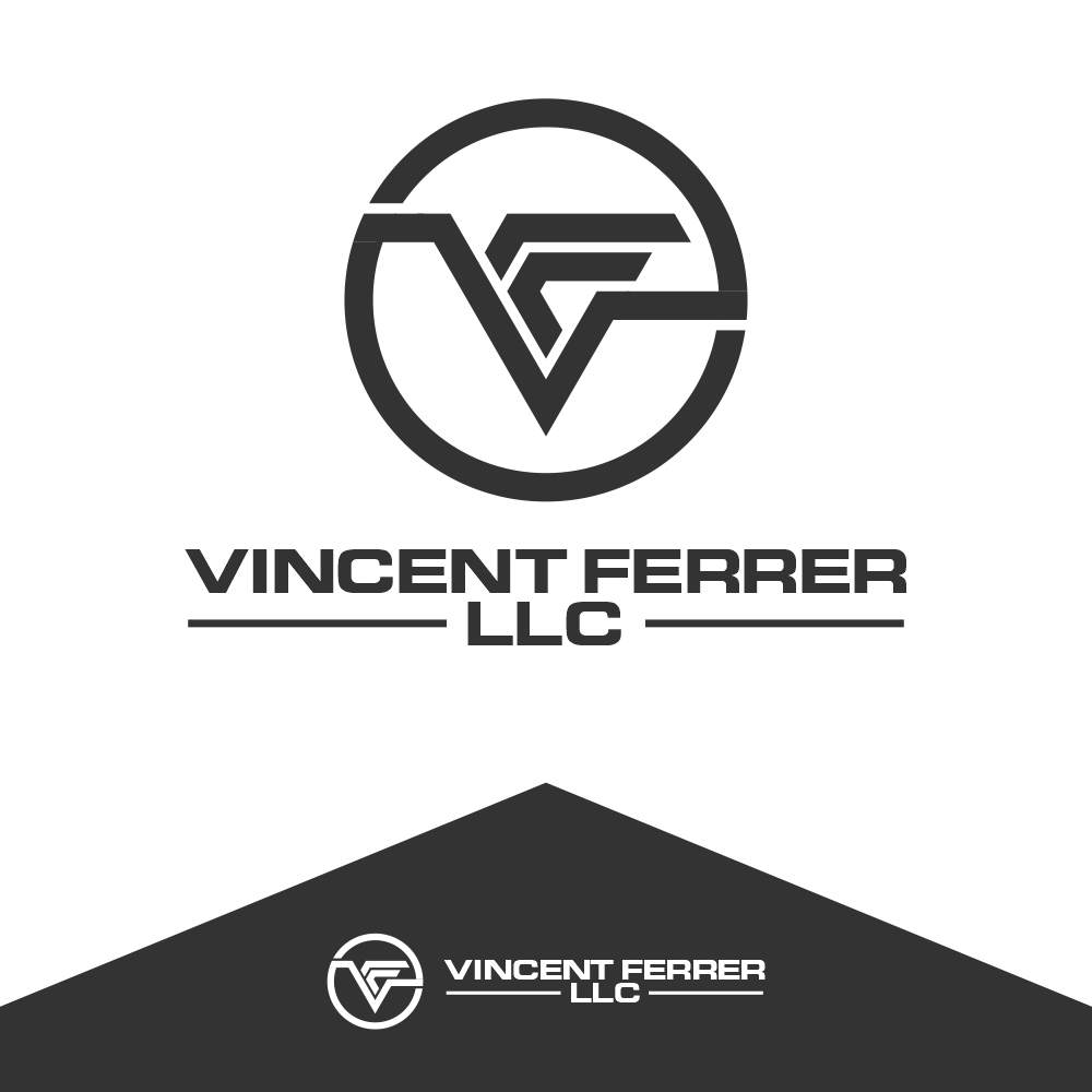 Logo Design for Vincent Ferrer LLC by Gerald Design 3 | Design #34650036
