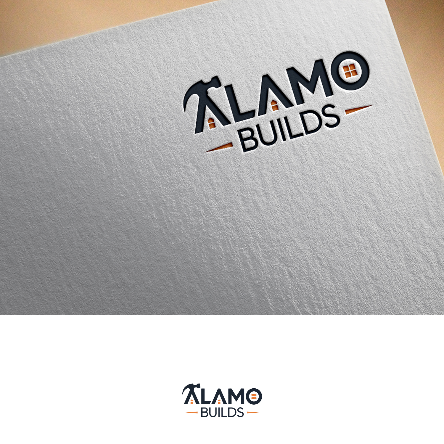 Logo Design for Alamo Builds by Zaiyna 00 | Design #34668756