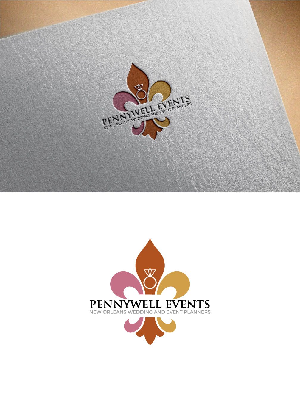 Upmarket, Elegant, Wedding Planning Logo Design for Pennywell Events ...