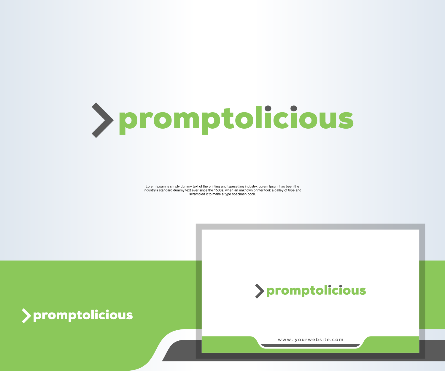 Modern, Personable, AI, business Logo Design for promptolicious by christy_design | Design #34680474