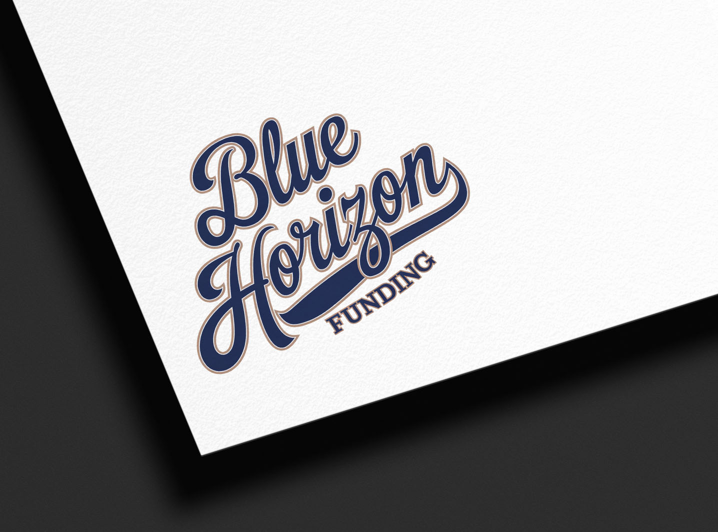 Serious, Professional, Commercial lending Logo Design for Blue Horizon ...