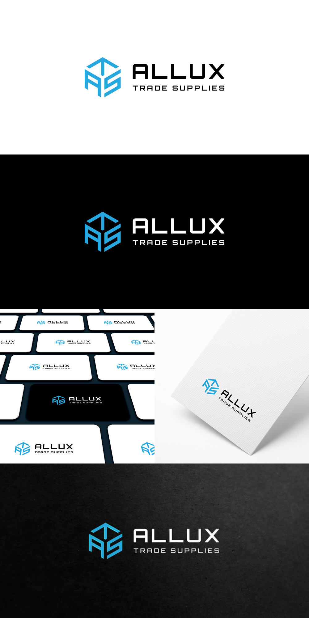 Elegant, Playful Logo Design for Allux Trade Supplies by roniwidayat111 ...