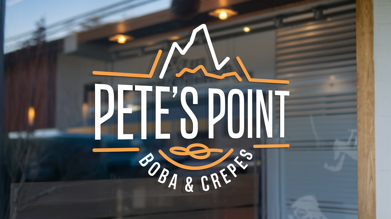 Colorful, Serious, Boba Tea and Crepes - Restaurant Logo Design for ...