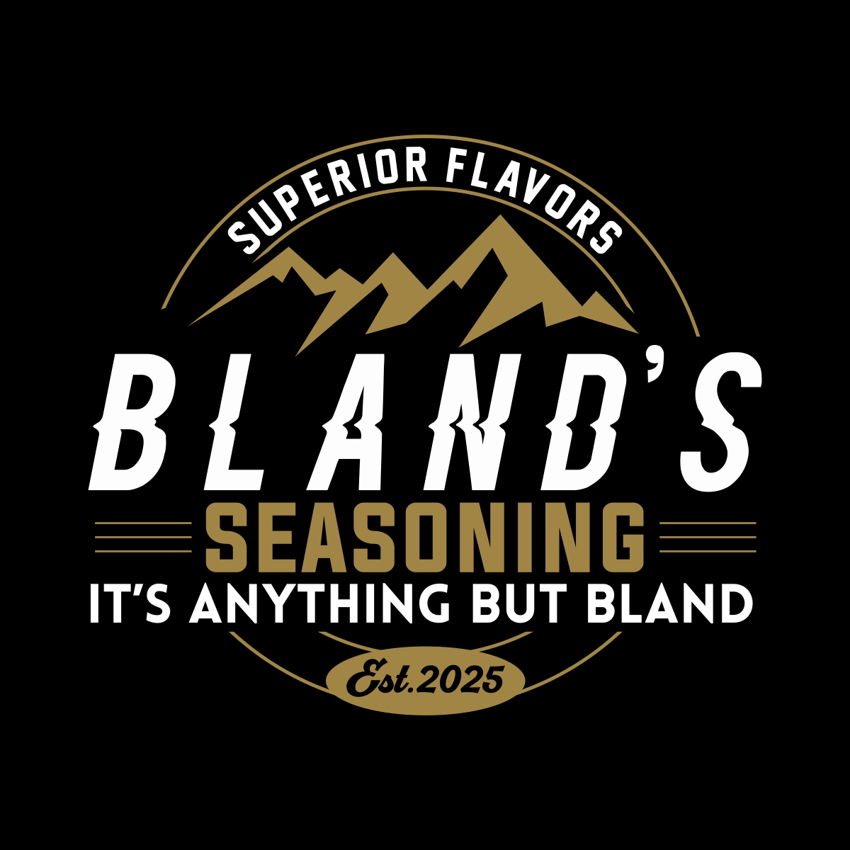 Playful, Traditional Logo Design for Bland’s Seasoning. “It’s anything ...
