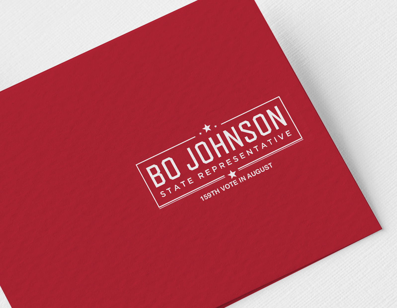 Logo Design for Bo Johnson, State representative 159th vote in august ...