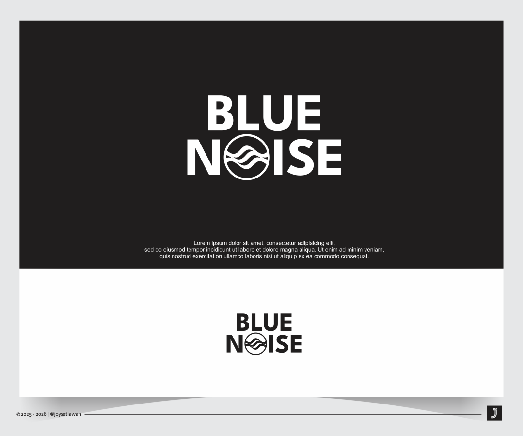 Upmarket, Professional, music Logo Design for BLUE NOISE by joysetiawan ...