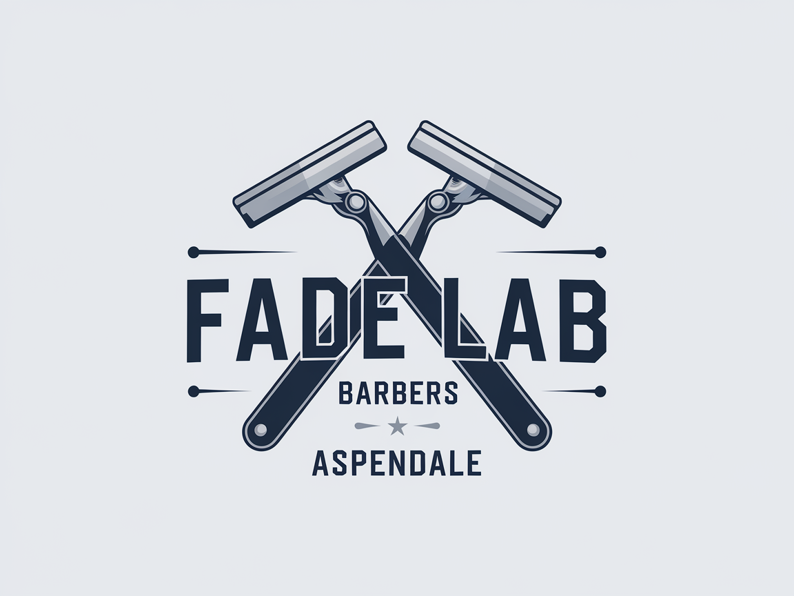 Logo Design for Fade Lab / Fade Lab Aspendale / Fade Lab Barbers by ...