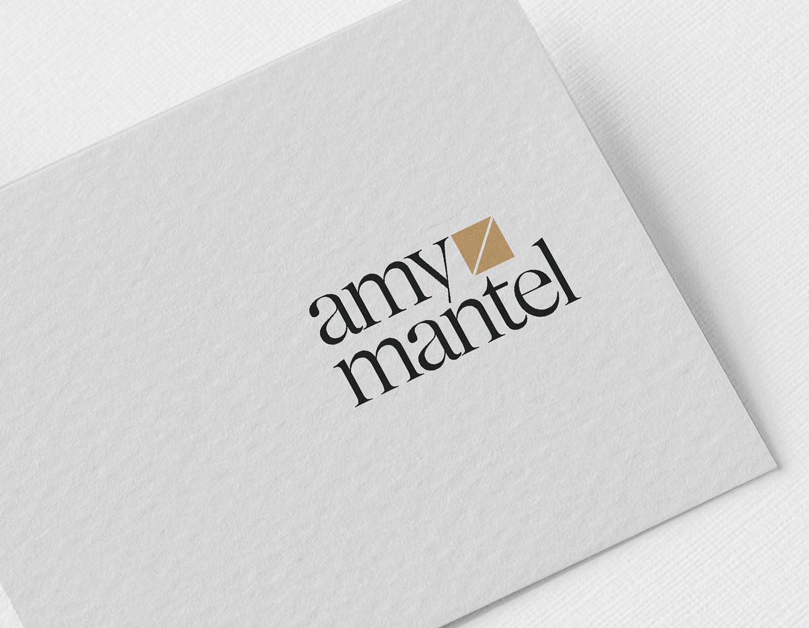 Serious, Elegant, Therapy Logo Design for Amy Mantel by jeenastodio346 ...