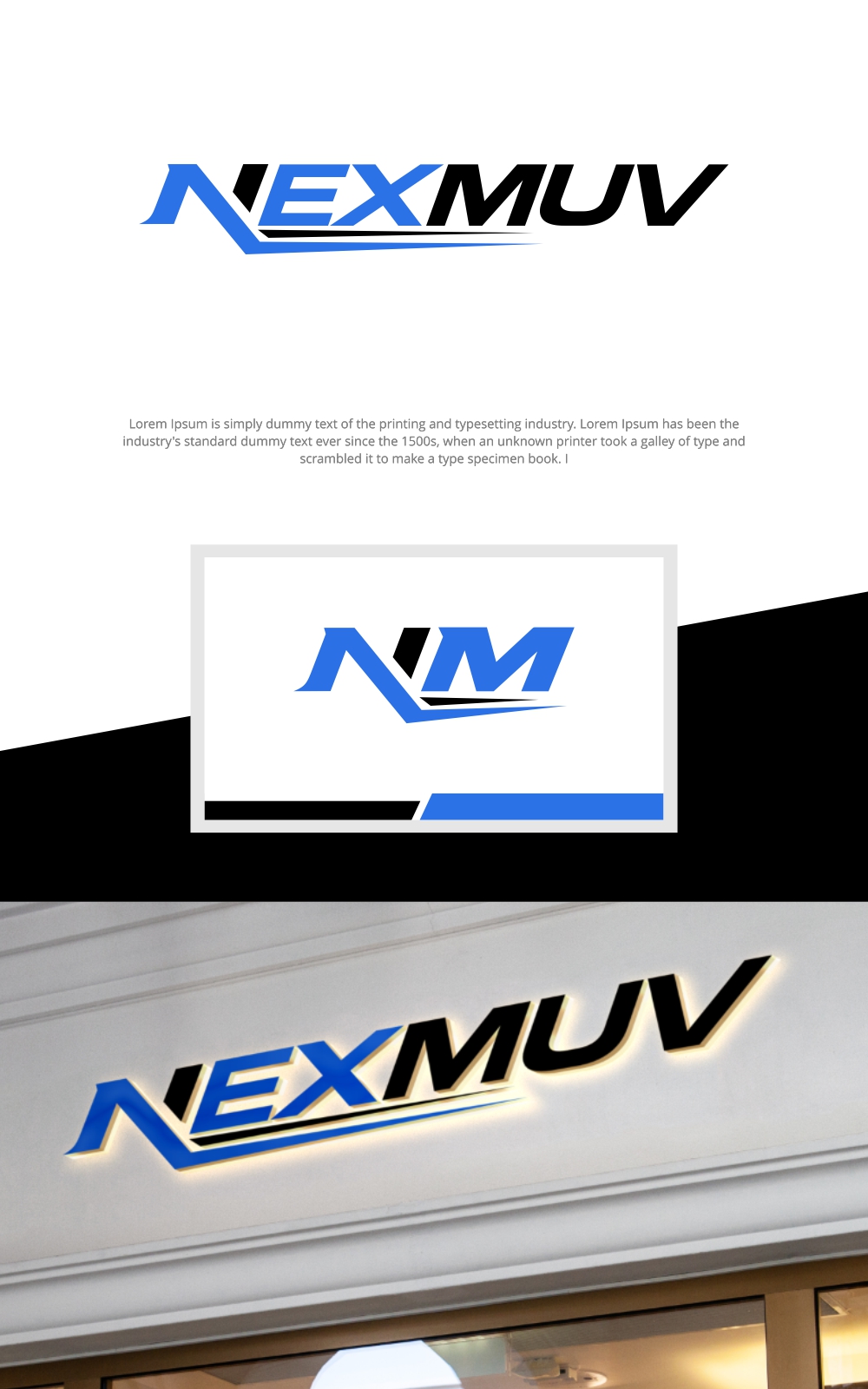 Modern, Bold, Professional Moving and Storage Logo Design for NexMuv by ...