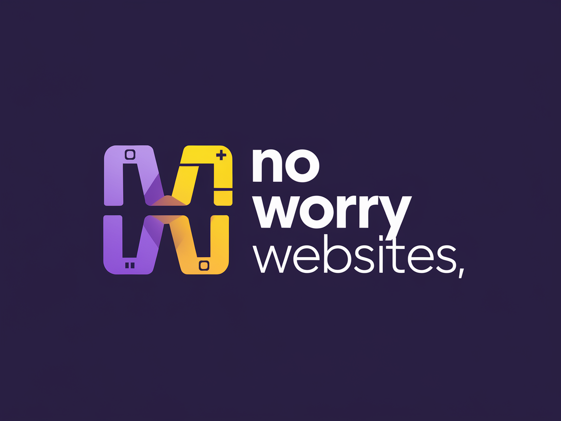 Modern, Professional, Web Design Logo Design for No Worry Websites by ...