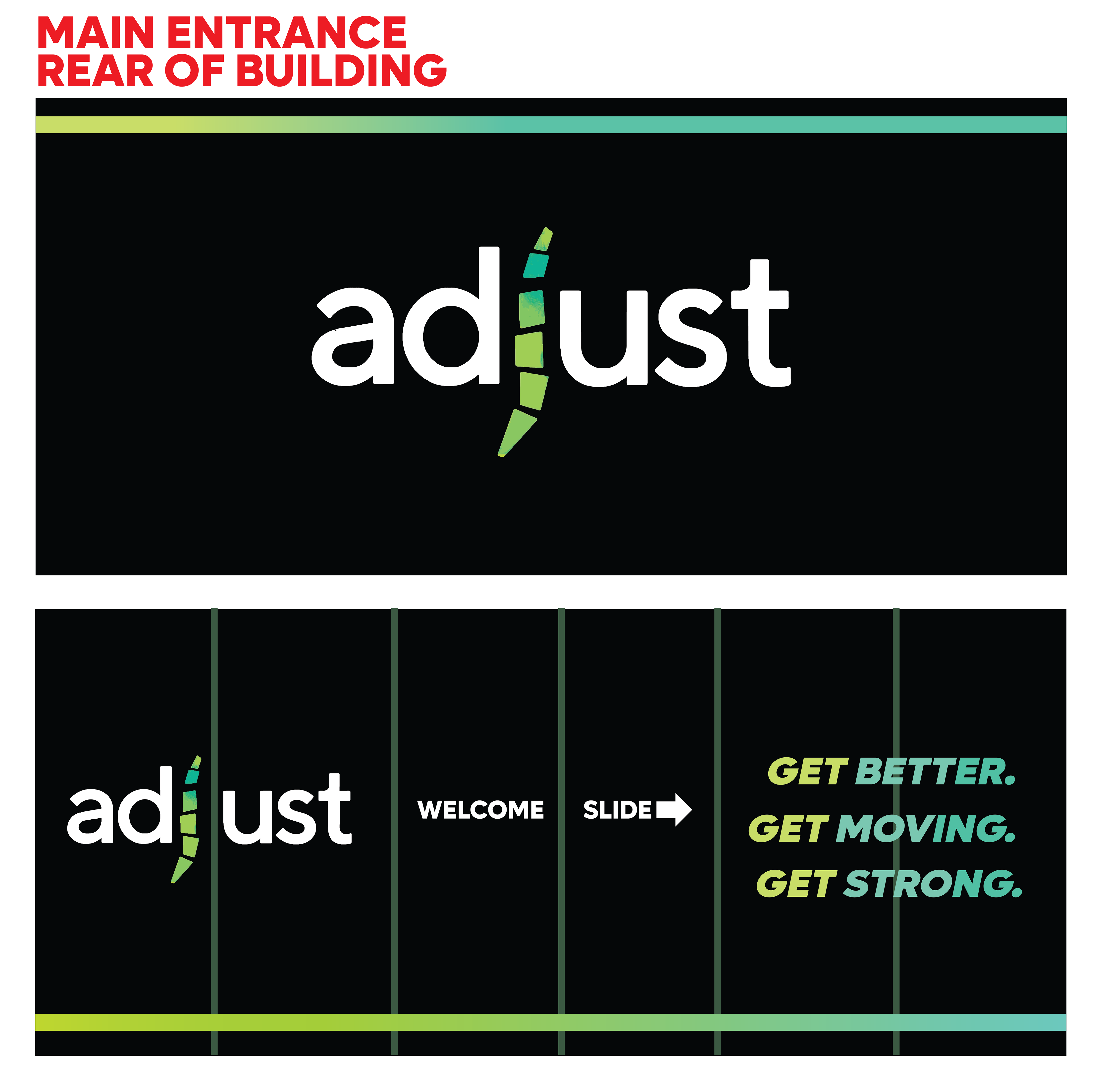 Bold, Serious, Physiotherapy / Health Signage Design for a Company by ...