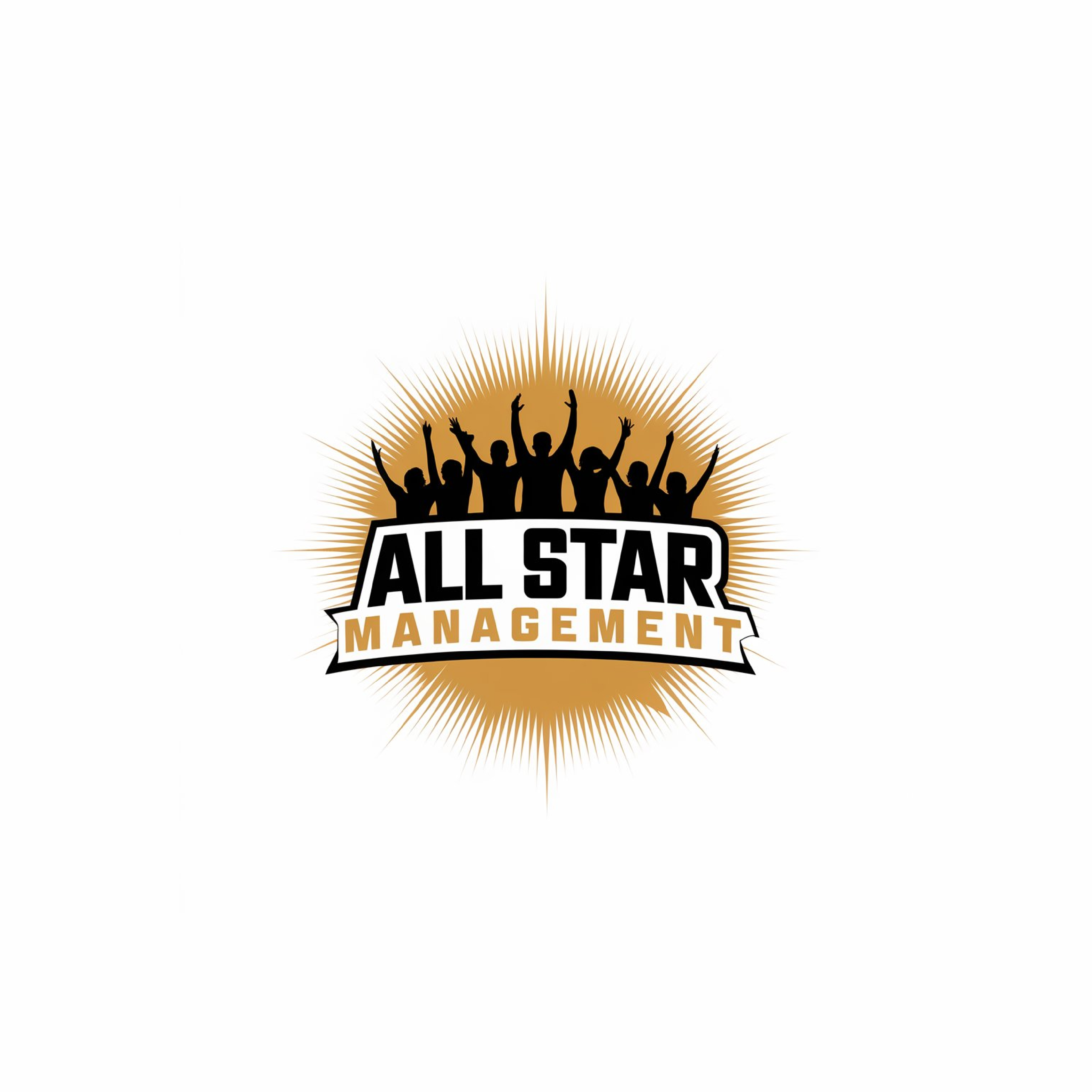 Logo Design for All Star Management by Shariqology | Design #34749810
