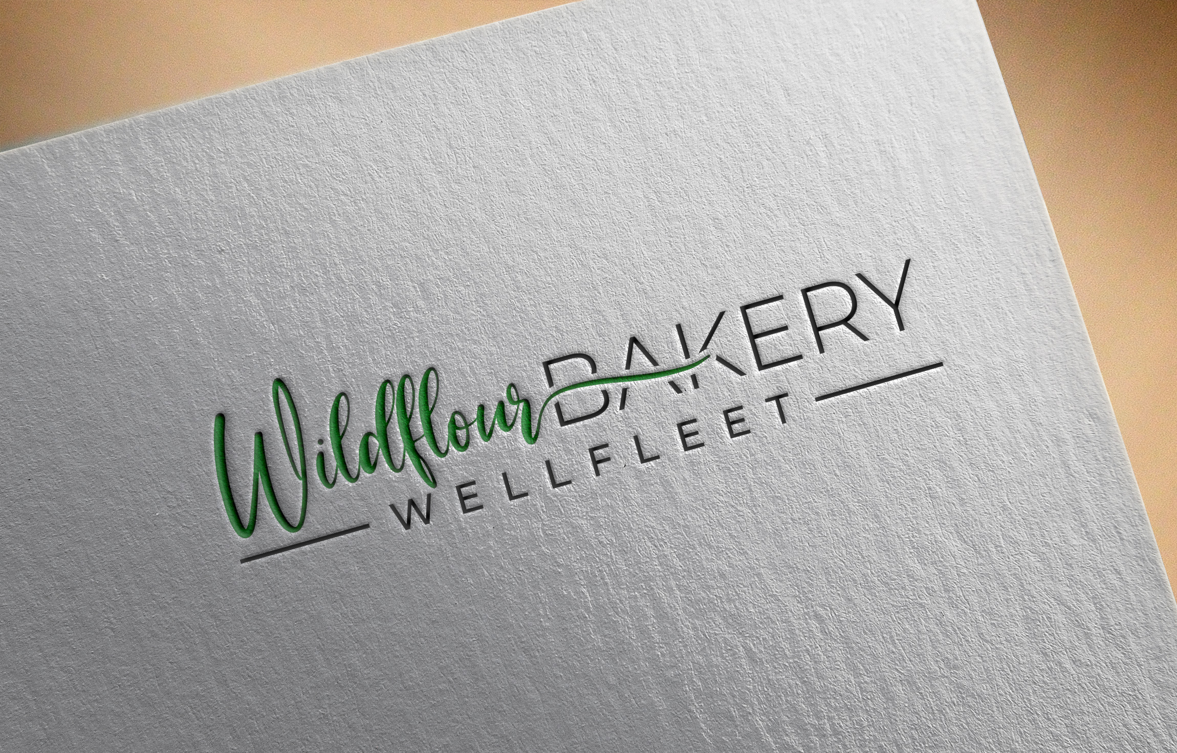 Logo Design for wildflour bakery, wellfleet by Creative Design ...