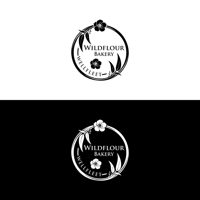 Logo Design for wildflour bakery, wellfleet by ni9 | Design #34799462