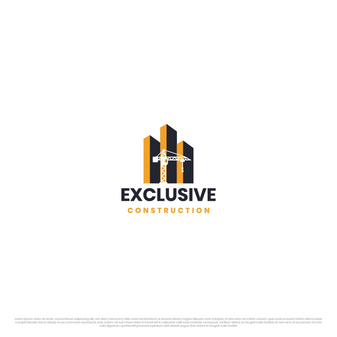 Modern, Upmarket, Construction Formwork Logo Design for EXCLUSIVE ...