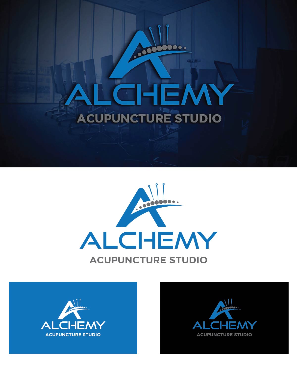 Serious, Modern Logo Design for Alchemy Acupuncture Studio by Isnah ...