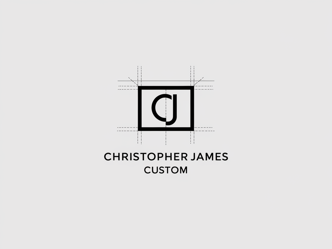 Logo Design for Christopher James Custom by Maya_ | Design #34807928