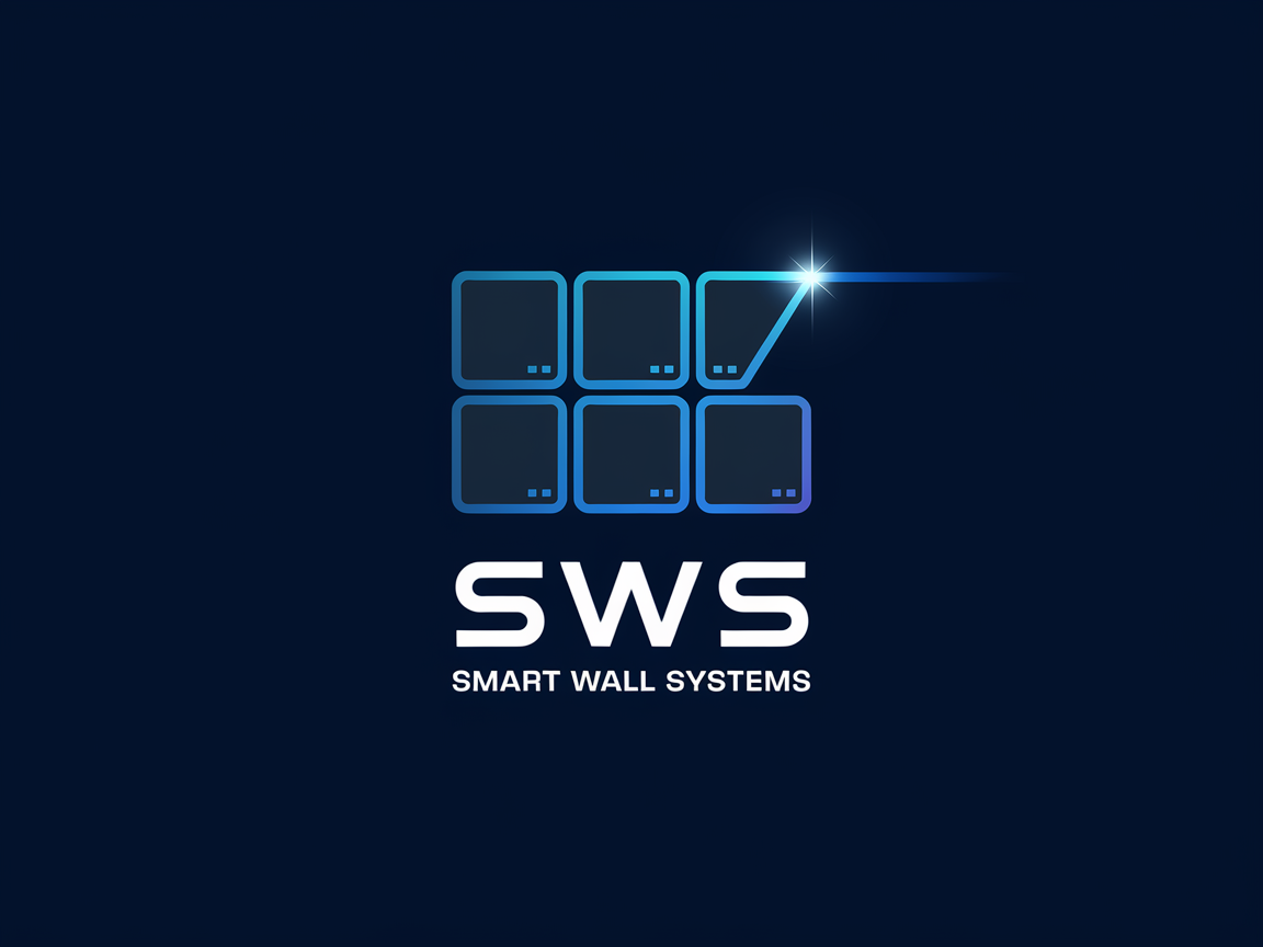 Modern, Upmarket Logo Design for SWS Option Smart Wall Ststems Option USP “Bringing Digital ...