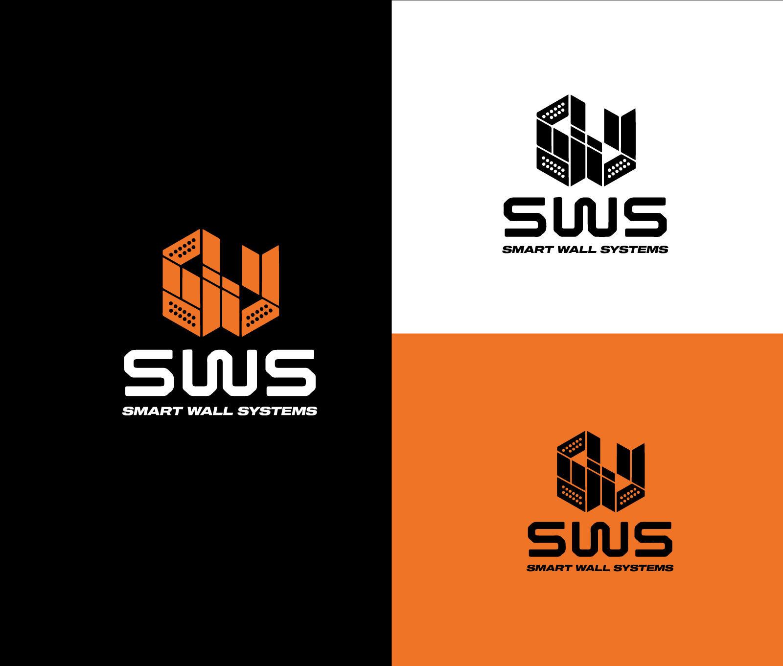 Modern, Upmarket Logo Design for SWS Option Smart Wall Ststems Option ...