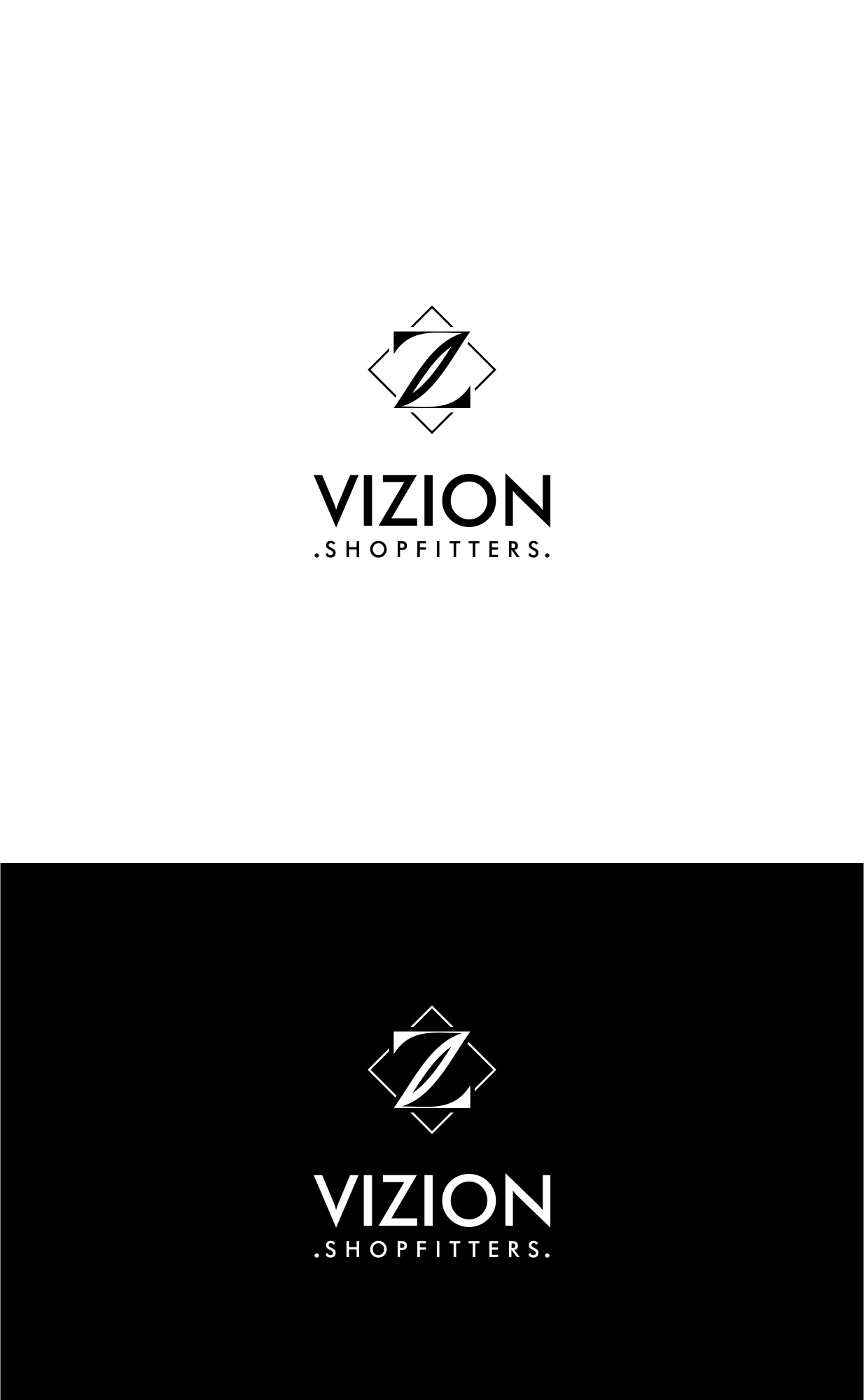 Modern, Professional, building Logo Design for Vizion Shopfitters by ...