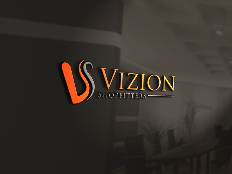 Modern, Professional, building Logo Design for Vizion Shopfitters by ...