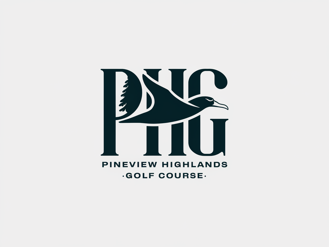 Logo Design for Pineview Highlands Golf Course or possibly PHG by Maya ...
