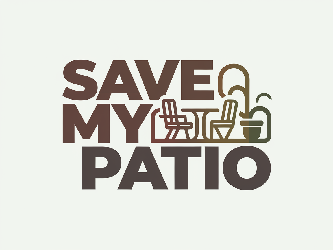 Elegant, Playful Logo Design for Save My Patio by Maya_ | Design #34825264