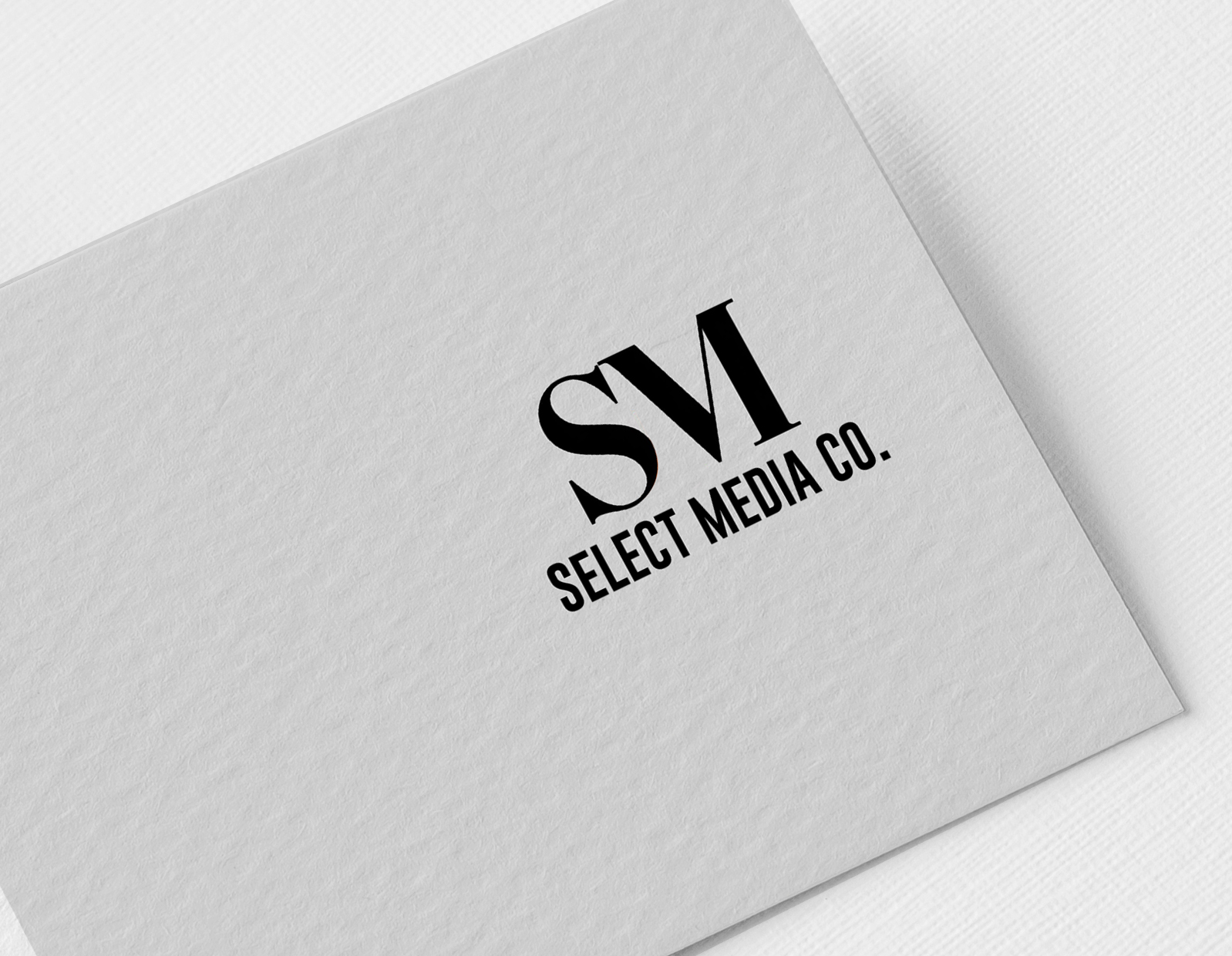 Modern, Professional, Media & Marketing Logo Design for SM Select Media ...