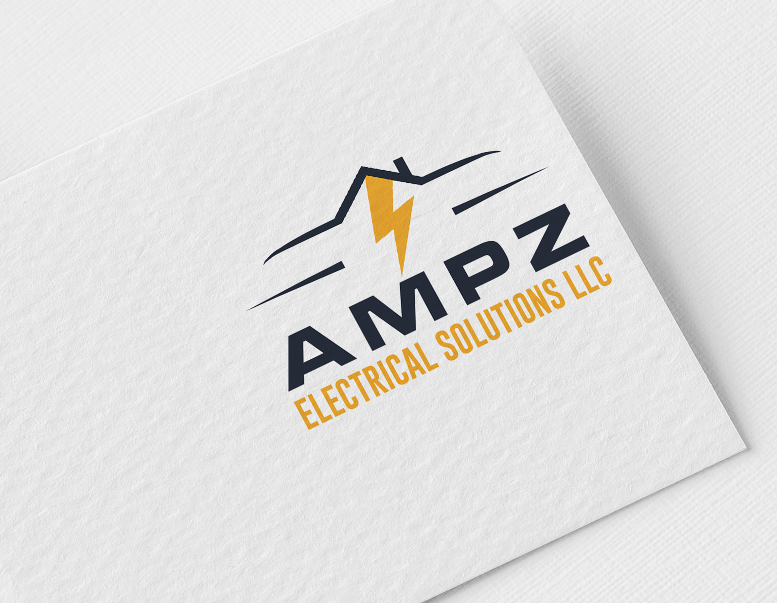 Serious, Modern, Electrician Logo Design for Ampz Electrical Solutions ...
