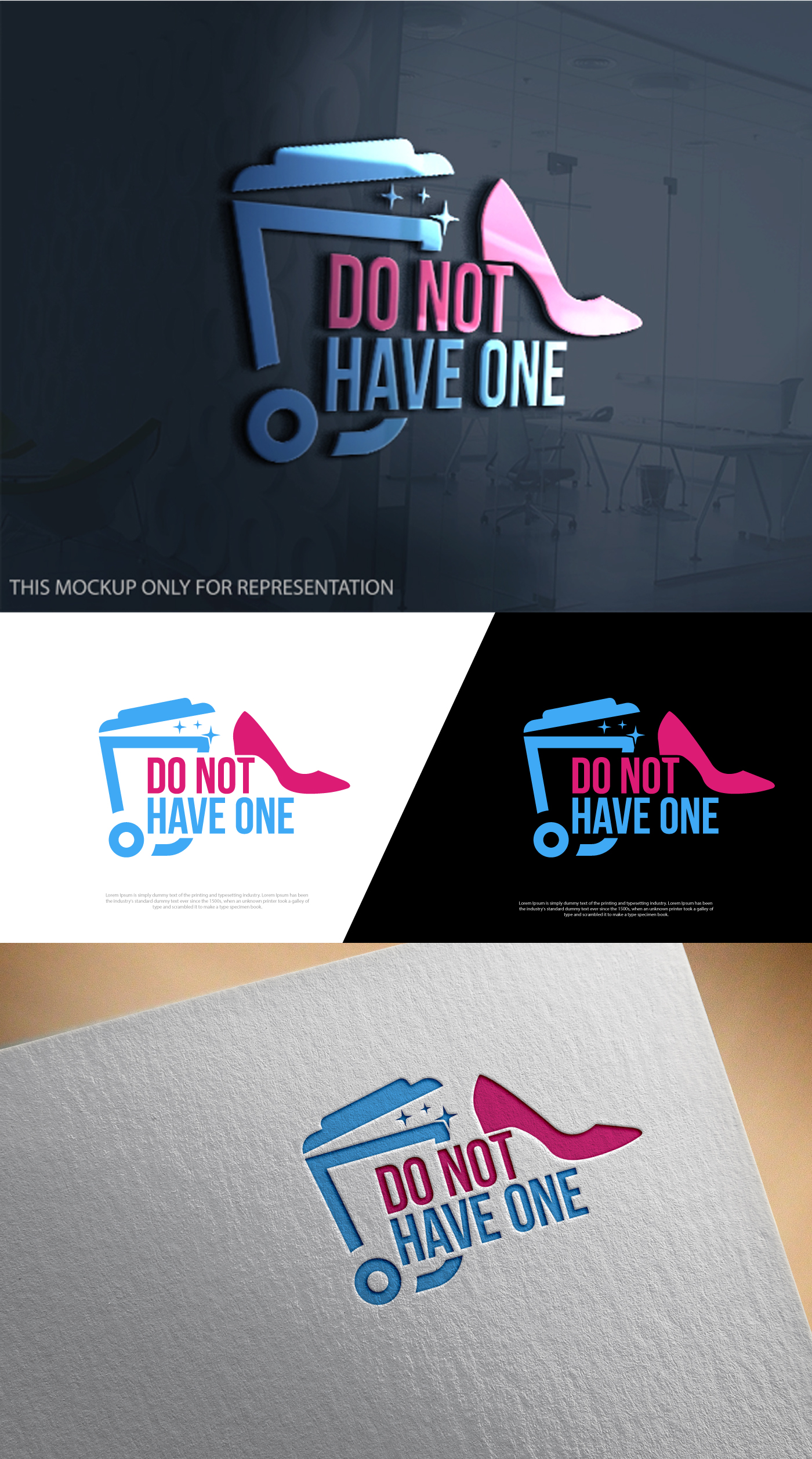 Logo Design for Do not have one by Cool-Designer | Design #34798945