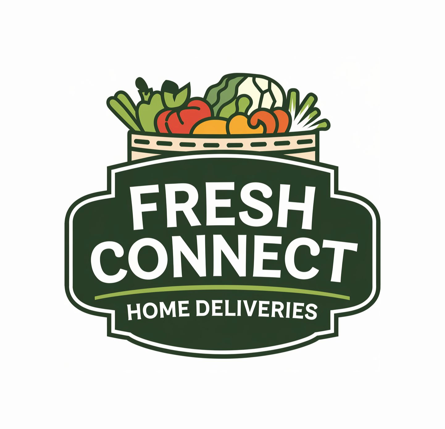 Elegant, Playful, Fresh Produce Logo Design for Fresh Connect - Home ...