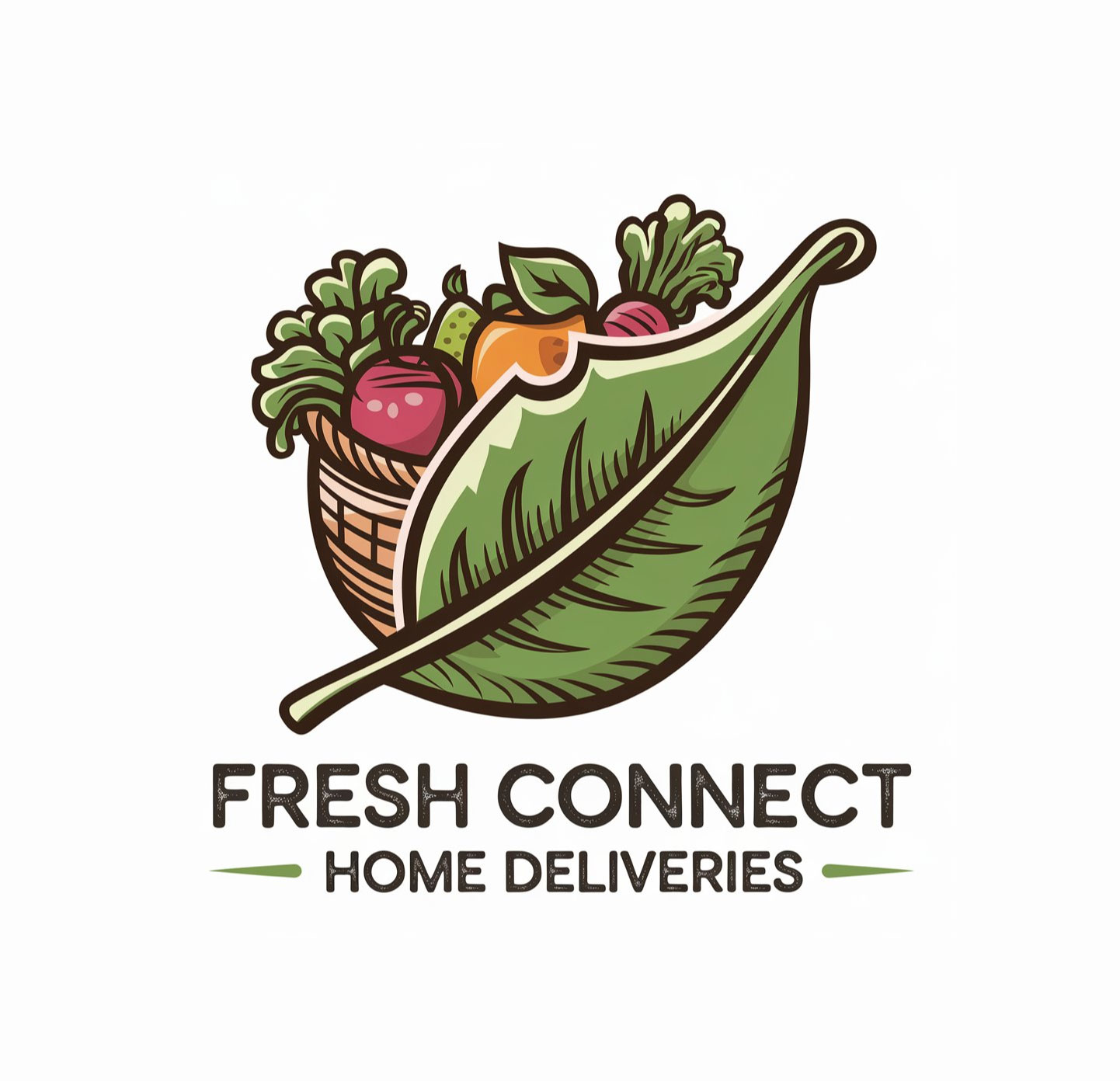 Elegant, Playful, Fresh Produce Logo Design for Fresh Connect - Home ...