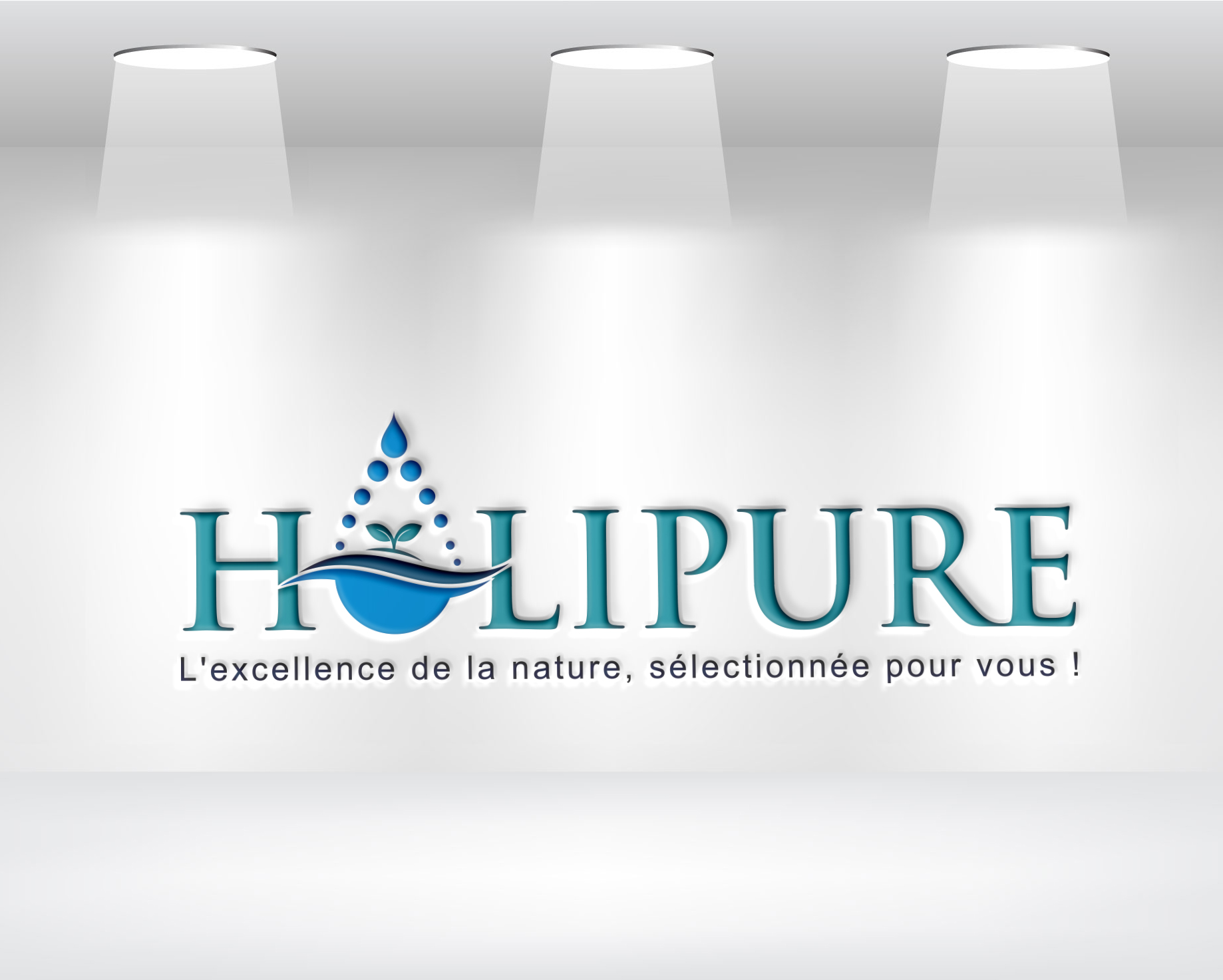Logo Design for HOLIPURE L'excellence de la nature, sélectionnée pour ...