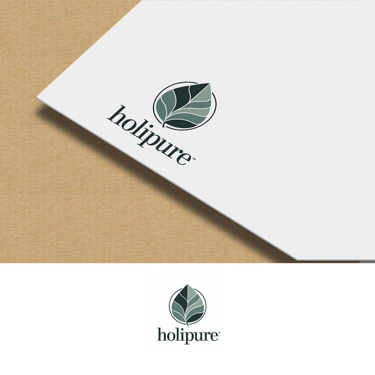 Logo Design for HOLIPURE L'excellence de la nature, sélectionnée pour ...