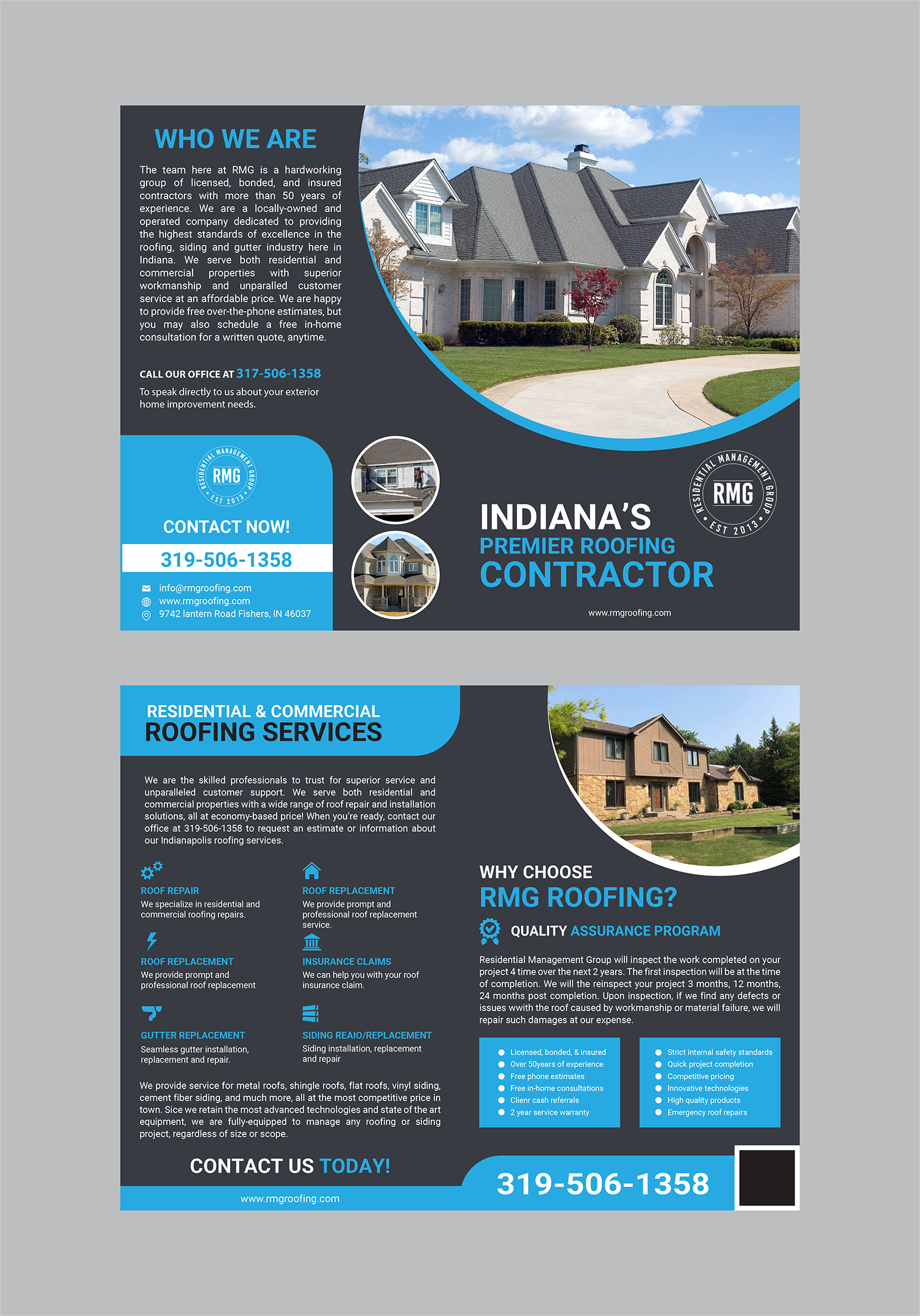 Elegant, Playful Flyer Design for a Company by sumdes | Design #34880444