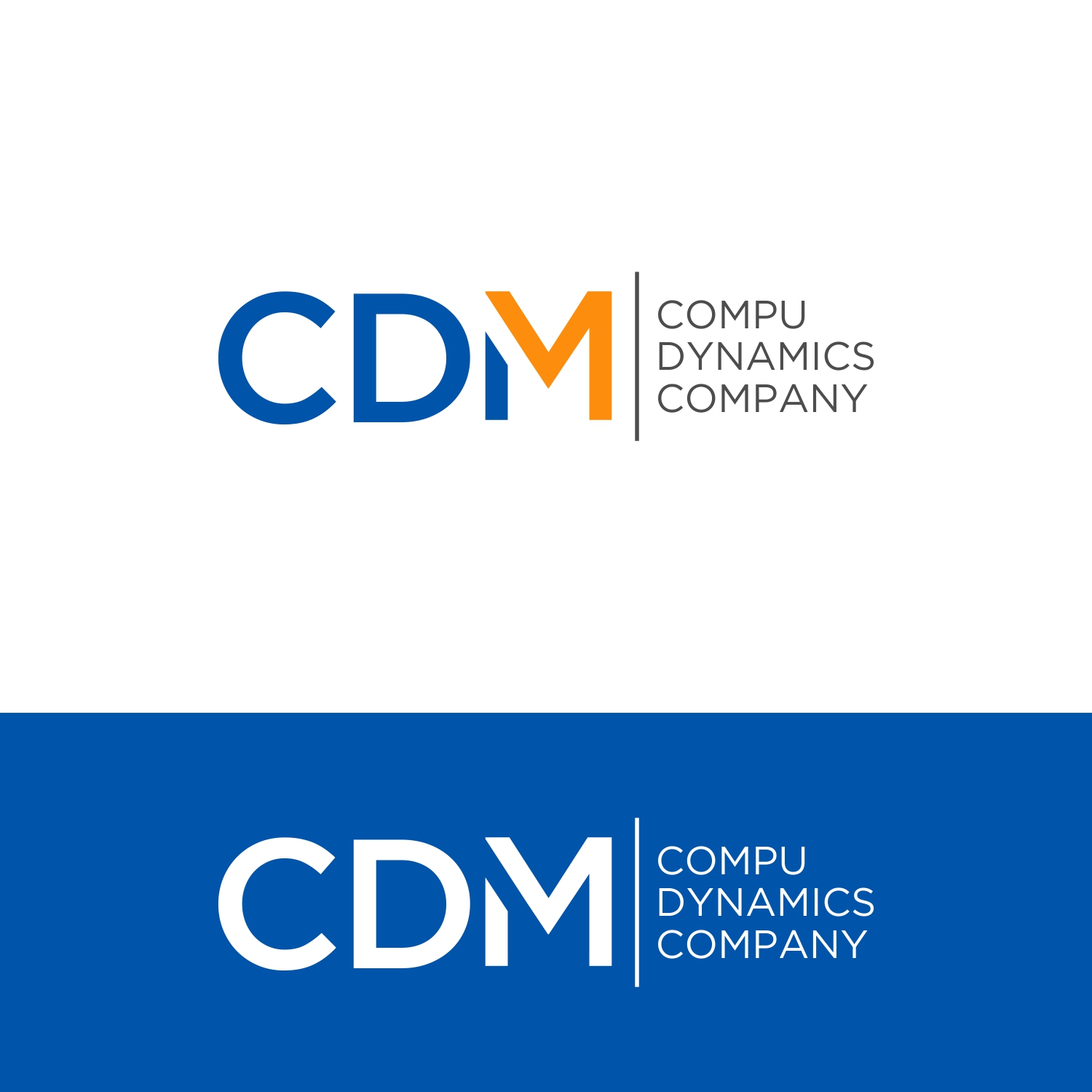 Logo Design for “CDM”, and “a Compu Dynamics company” by CIG Designer ...