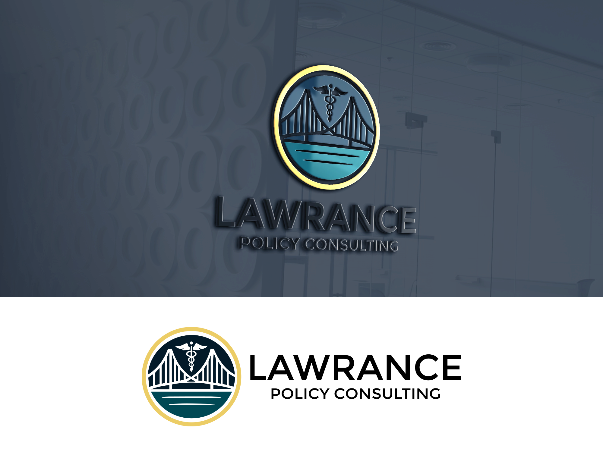 Logo Design for Lawrance Policy Consulting by md aktaruzzaman 4 ...