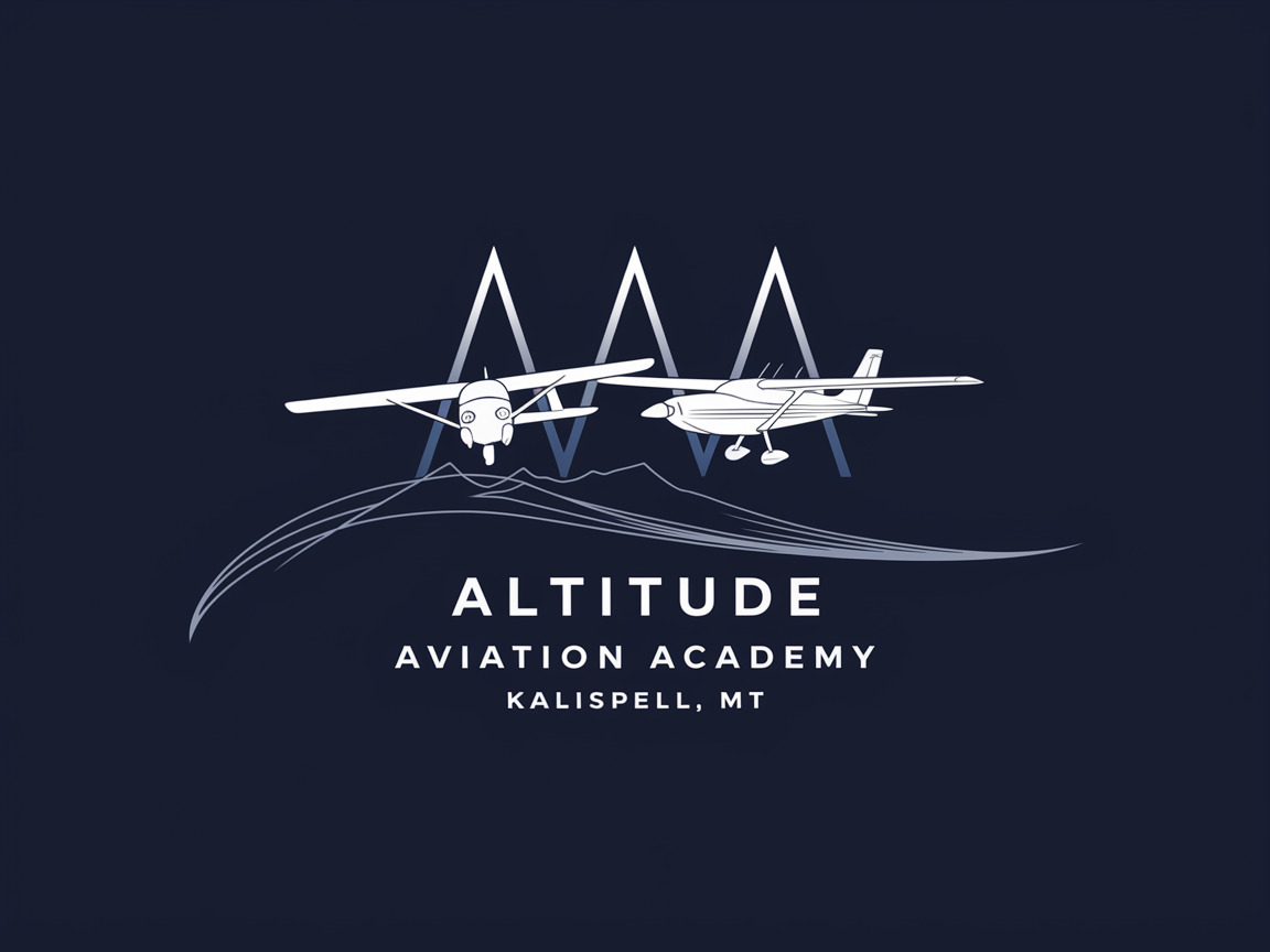 Logo Design for Altitude Aviation Academy, Kalispell, MT by mariaaja ...