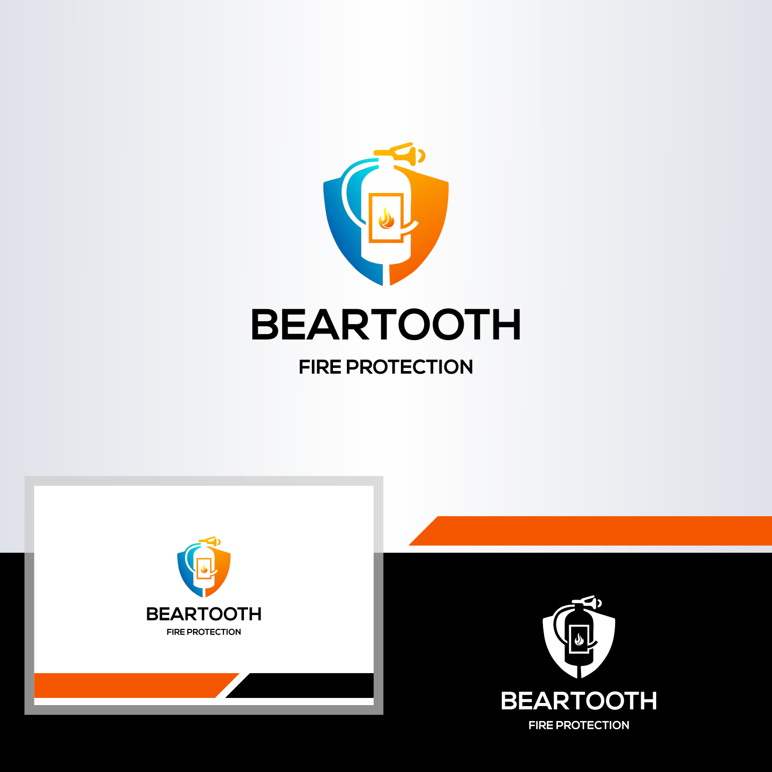 Bold, Serious, Industrial Logo Design for BEARTOOTH FIRE PROTECTION by ...