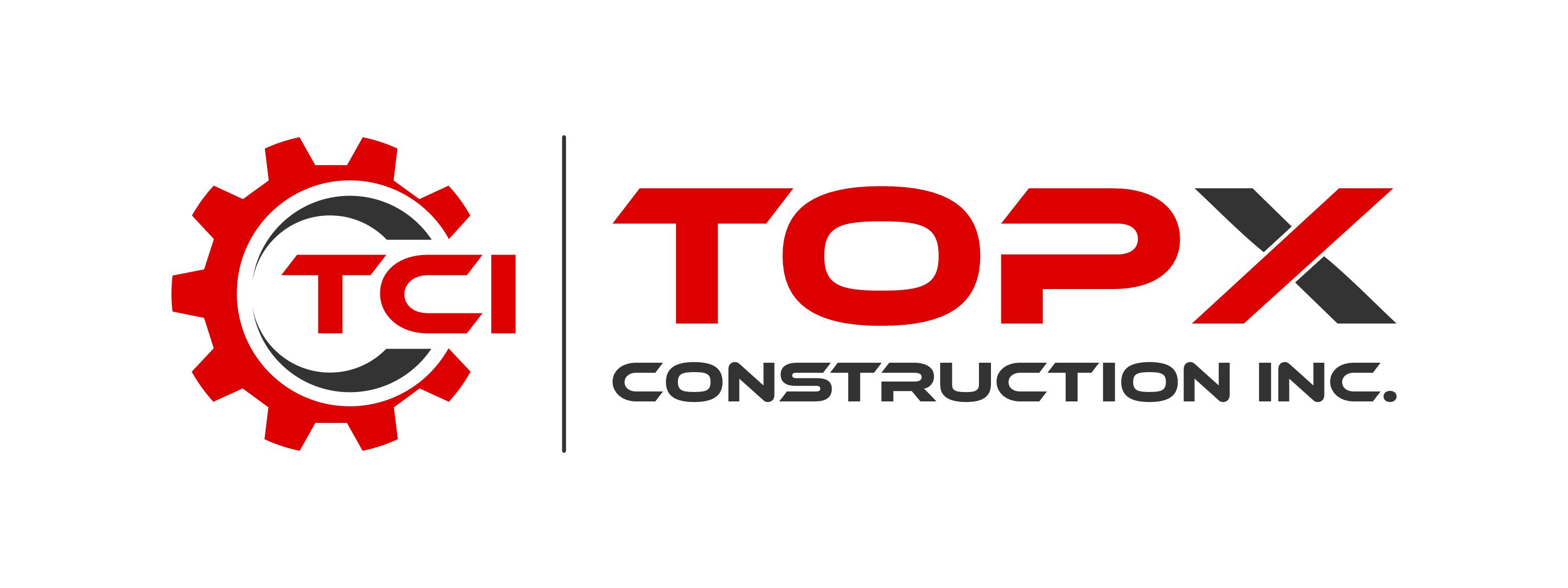 Bold, Modern, Construction Logo Design for TopX Construction Inc. by ...