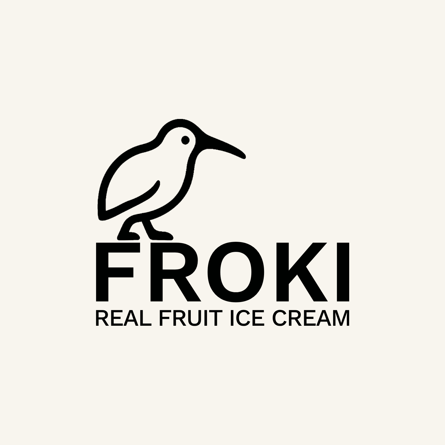Modern, Elegant, Food Industry Logo Design for Froki and should say ...
