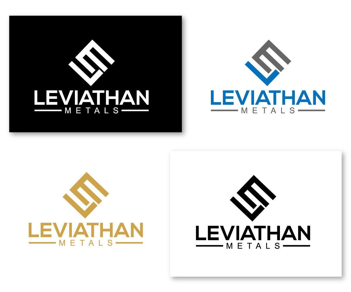 Masculine, Upmarket, Metals and Mining Logo Design for Leviathan Metals ...