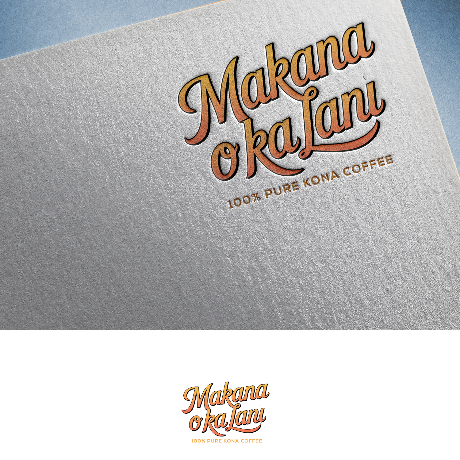 Bold, Professional, Consumer Coffee Logo Design for "Makana O Ka Lani ...