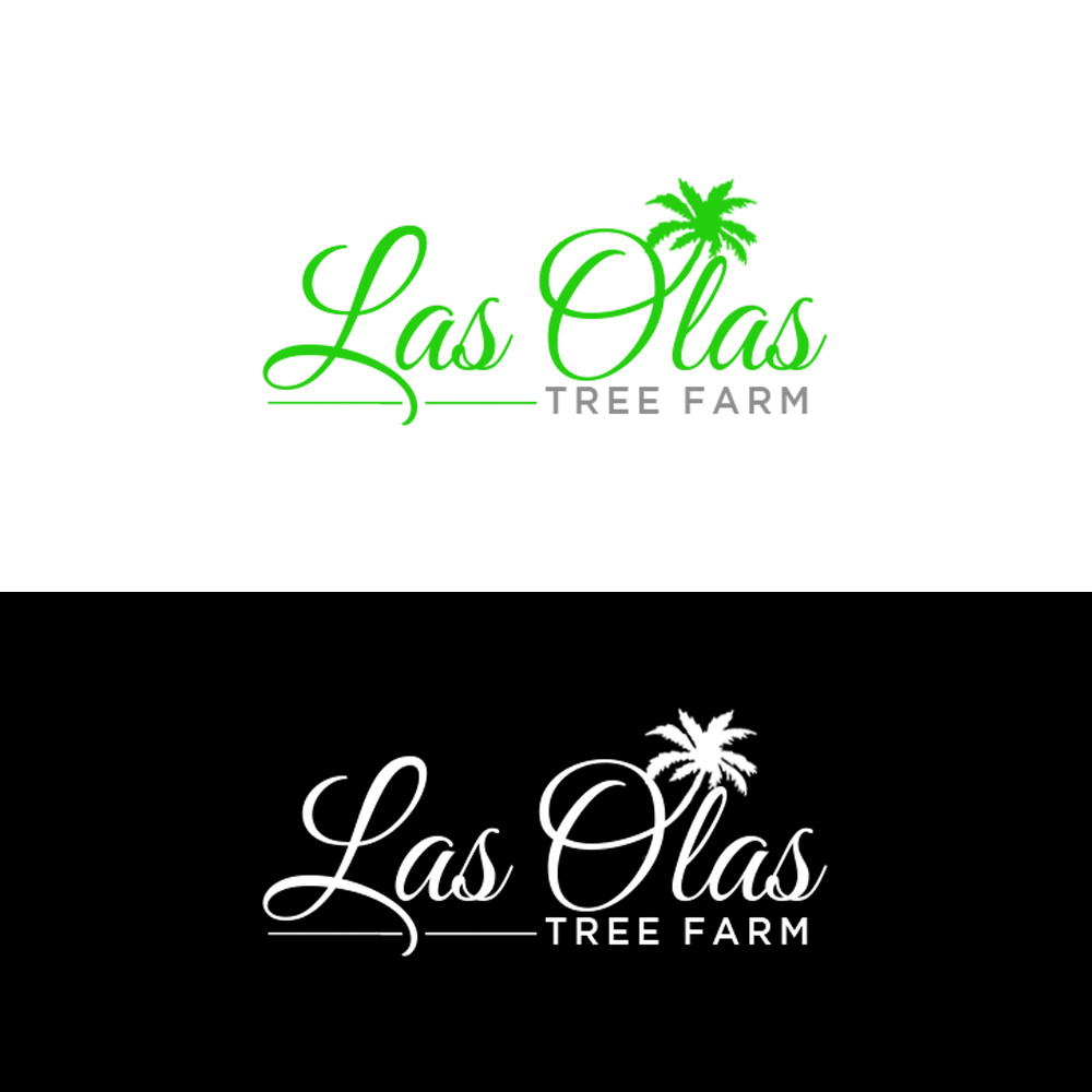 Logo Design for Las Olas Tree Farm by SaraArts | Design #35140279
